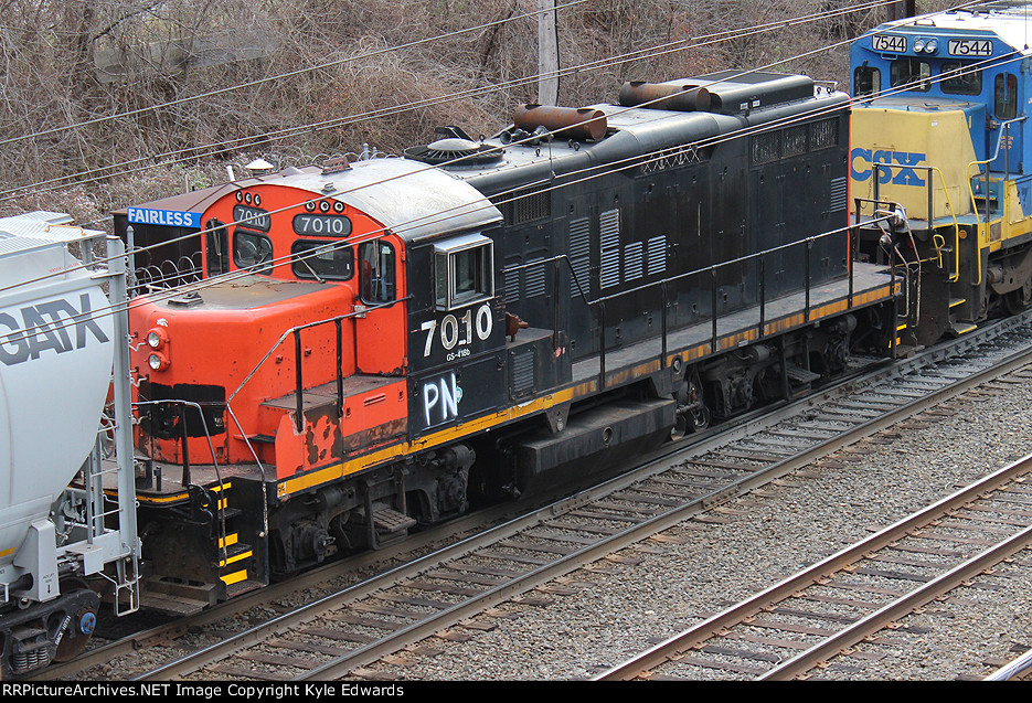 PN GP9RM #7010 on Q409-21